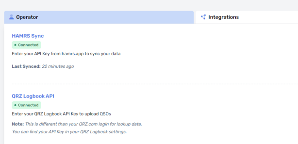 Connecting HamRS Pro to QRZ.com: – KC2ZQO